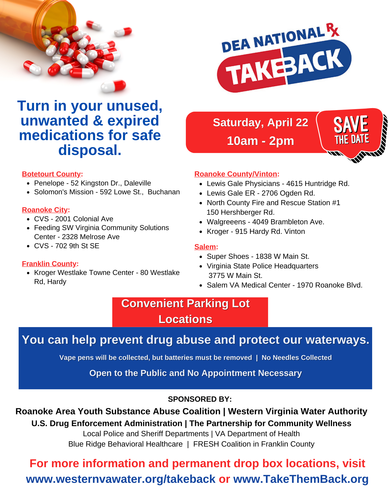 April 2023 Takeback Flyer – FRESH Coalition